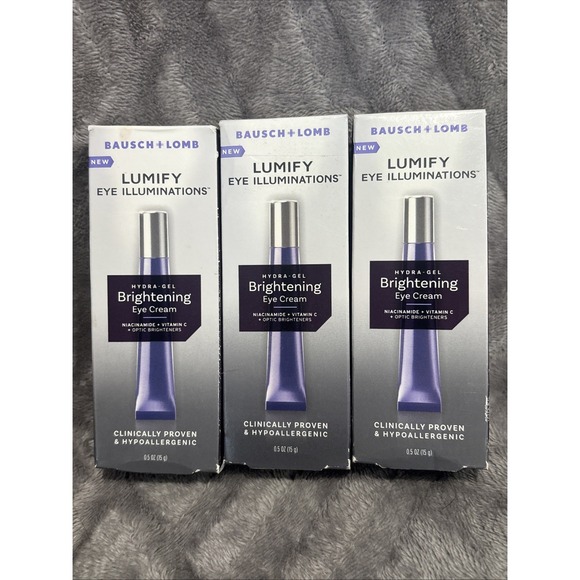 Skincare | 3x Bausch Lomb Lumify Eye Illuminations Hydra Gel ...